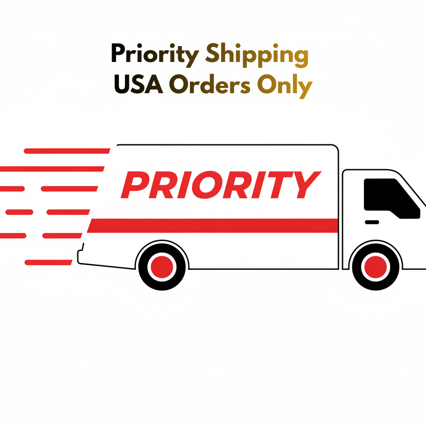 Priority Shipping | Faster Shipping Option (Estimated Delivery 9–12 ...